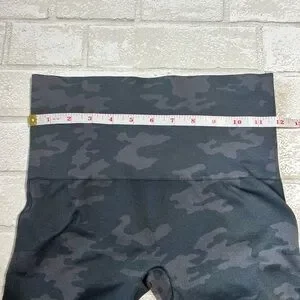 SPANX | Pants & Jumpsuits | Spanx Womans Black Camo Highwaist Leggings ...